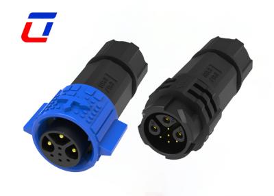China 15A Waterproof Data Cable Connector 3 +5 Pin M19 IP67 Circular Connectors for sale
