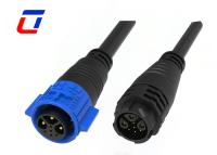 China 15A Waterproof Data Cable Connector 3 +5 Pin M19 IP67 Circular Connectors for sale