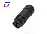 China M25 2 Pin Waterproof DC Power Connector 50A Male To Female Connectors for sale