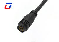 China Waterproof Electrical  500V M25 4 Pin Waterproof Push Lock Connectors for sale