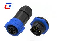 China Waterproof Connector  M25 3+3 Pin IP67 15A Male Female  Quick Lock Plug Socket for sale