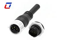 China 3+13 Pin Plug Socket Waterproof M25 Data And Power  Connector IP67 for sale