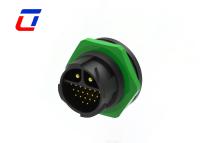 China Signal And Power Multi Connectors M25 2+20 Pin Waterproof 300 Volt Wire To Board for sale