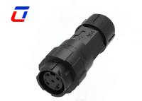 China Circular Plastic Waterproof M16 IP67 5 Pin Easy Installation Connector Male And Female for sale