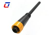 China Multi Pin Waterproof Connector M16 2+4 Pin Nylon  Wire Connectors For Industrial Sensors for sale