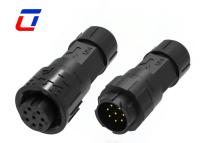 China M16 8 Pin Waterproof Connector 5A IP67 Quick Release  Male Female Connector For Signal for sale