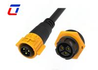 China 3 pin wire to board connector M19 20A 300V waterproof connector for high voltage for sale