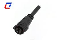 China M19  15A 4 Pin Wire To Wire Connector IP67  Push Lock Outdoor Power Connectors for sale