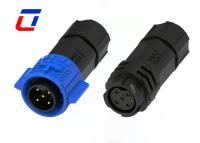 China High Efficiency Plastic Circular Connector M19 5 Pin 300V Waterproof Quick Lock Connection for sale