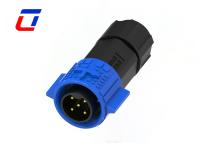 China High Efficiency Plastic Circular Connector M19 5 Pin 300V Waterproof Quick Lock Connection for sale