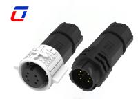 China M19 6 pin IP67 male female connector dustproof water tight  connector For Signal for sale