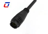 China Cable Male Female Connector 7 Pin M19 Plastic Data Connectors On Signal Transmission for sale