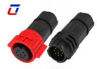 China 8 Pin M19 Data Connector 300V IP67 Outdoor Quick Release Wire Connector for sale
