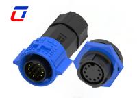 China 9 Pin IP67 Connectors Waterproof M19 5A Quick Lock Circular Connector For Communication for sale