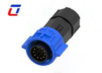 China 9 Pin IP67 Connectors Waterproof M19 5A Quick Lock Circular Connector For Communication for sale
