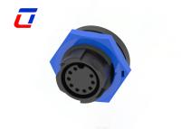 China 9 Pin IP67 Connectors Waterproof M19 5A Quick Lock Circular Connector For Communication for sale