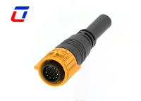 China 10 Pin Quick Release M19 IP67  Low Voltage 60V Circular Wire Connector Plug And Scoket for sale
