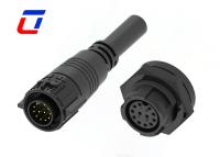 China High Stability PA66 M19 12Pin Waterproof Quick Connect Wire To Board Connectors for sale