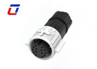 China Push Locking 14 Pin Waterproof Connector M19 OEM Gold Plated Wire Connectors for sale