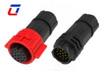 China PA66 18 Pin M19 Circular Connector OEM Low Voltage Wire Connectors Waterproof for sale