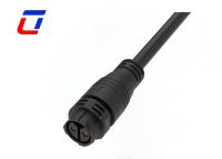China 50A M25 2 Pin Male Female Connector 500V Molded Cable Brass Gold-Plated Connector for sale
