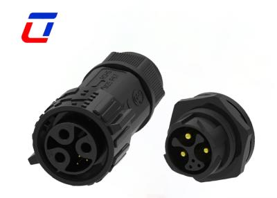 China M25 3+3 Pin Connector Male And Female Quick Plug And Socket Waterproof Connectors for sale