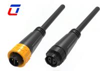 China M16 Waterproof Circular Connector 300V 2 Pin Male To Female Cable Connectors for sale