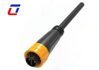 China M16 Waterproof Circular Connector 300V 2 Pin Male To Female Cable Connectors for sale