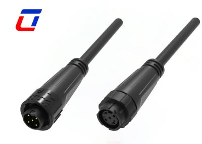 China M16 5Pin ip67 wire connector 8A Male female molded cable connector To Electric equipment for sale