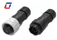 China 60V Low Voltage Wire Connectors M16 7Pin Waterproof Nylon Circular Connector for sale