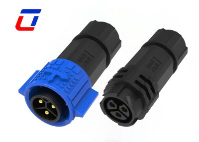 China waterproof connectors for landscape lighting M19 3Pin  quick lock IP67 Connector for sale
