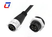 China PA66 M19 2 Pin Waterproof Connectors 20A  Industrial Power Connector for sale