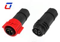 China PA66 M19 2 Pin Waterproof Connectors 20A  Industrial Power Connector for sale