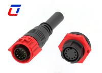 China M19 Male Female Plug Socket 9Pin  Signal Outdoor Waterproof Cable To Board for sale