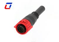 China M19 Male Female Plug Socket 9Pin  Signal Outdoor Waterproof Cable To Board for sale