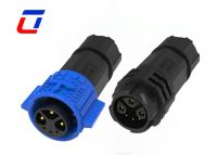 China M19 3 Power 3 Signal Multi Pin Wire Connector Waterproof  Outdoor Push Lock for sale