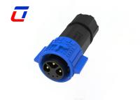 China M19 3 Power 3 Signal Multi Pin Wire Connector Waterproof  Outdoor Push Lock for sale