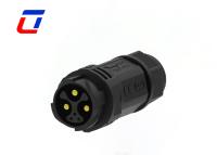 China 3+3 Pin M25 Male Female Waterproof Connector IP67 Plastic PA66 Power Data Connector for sale