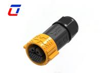 China M25 2+20 Pin Circular Push Pull Connectors 300V Plug And Socket Cable Connector for sale