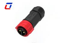 China M25 IP67 Connector 2 Pin 50A PA66 Wire To Wire Quick Lock Connectors For Power for sale