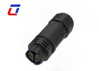 China M25 IP67 Connector 2 Pin 50A PA66 Wire To Wire Quick Lock Connectors For Power for sale