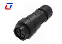 China M16 2 Pin Waterproof Circular Connectors Brass Gold-Plated  Outdoor Power Connector for sale