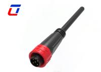 China 8A 5Pin Cable Connector IP67 M16 Nylon Wire To Wire Quick Disconnect Waterproof IP67 for sale