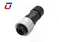 China M16 2+4 Pin Connector Round IP67 Waterproof Plastic Outdoor Lighting Connectors for sale