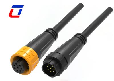 China PA66 M16 8 Pin Male Female Wire Connectors Best Industrial Data Connector for sale