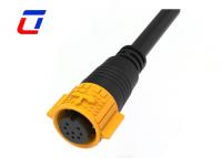 China 8Pin 300V Male Female Cable Connector M19 Wire To Board Signal Connector Quick Release for sale