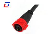 China 20A M19 Waterproof Outdoor Electrical Connectors Industrial 3 Pin Male To Female for sale