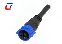 China 15A 4Pin M19 Waterproof Electrical Connectors Male To Female  Power Cable Connector for sale