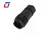 China 300V M19 Male Female Connector 6 Pin Nylon Outdoor Waterproof Cable Connector for sale
