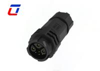 China M19 Male Female Connector 300V Outdoor 3+4 Pin Power And Signal Connector for sale